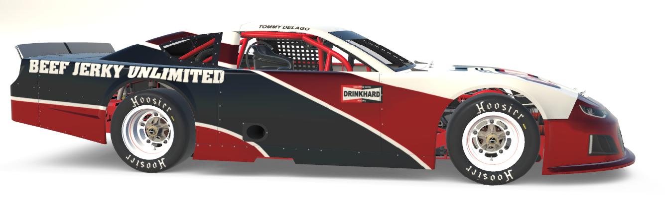 Tommy Delagao-BJU Late Model Stock 2023 by Robert Doig - Trading Paints