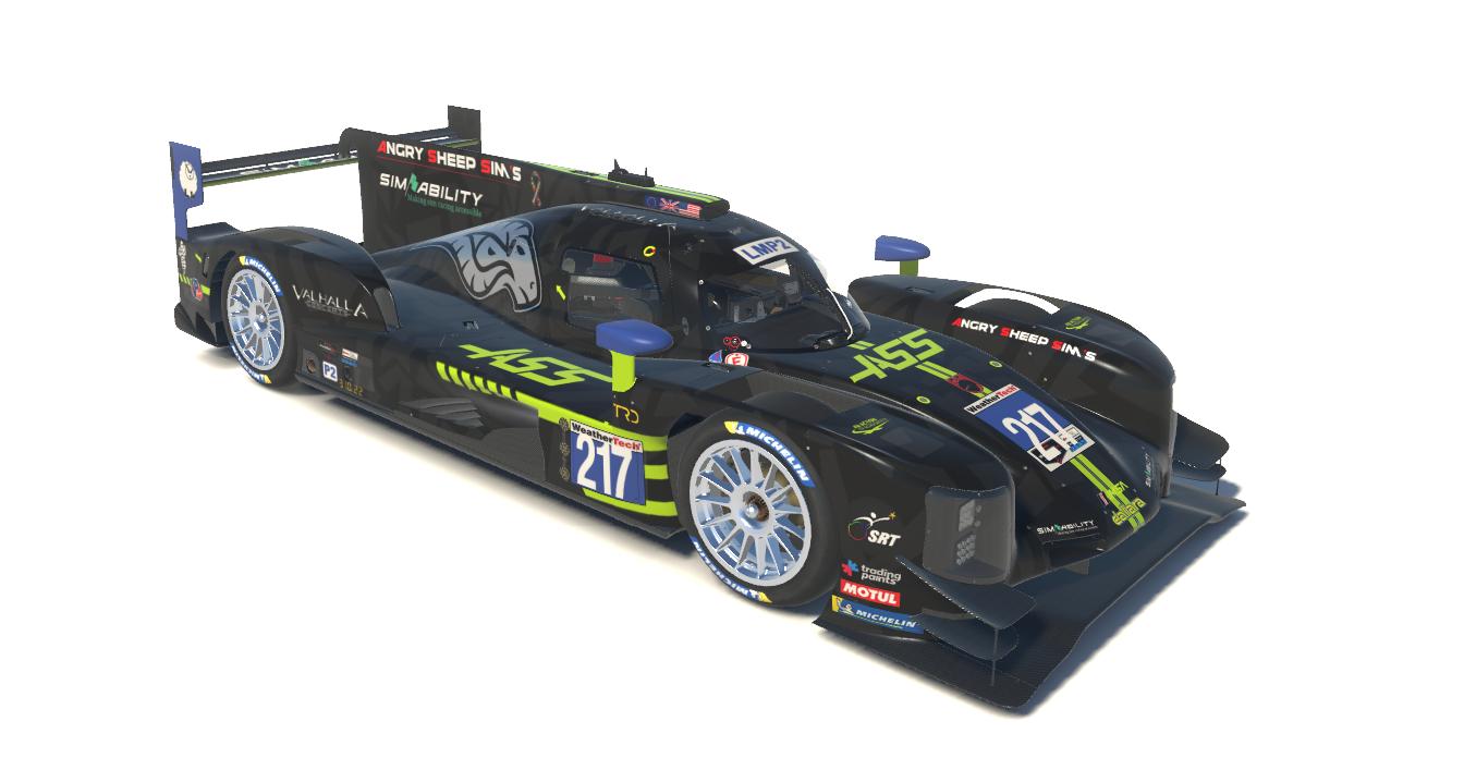 Dallara LMP2 ASS Yellow (IMSA) by James D. - Trading Paints