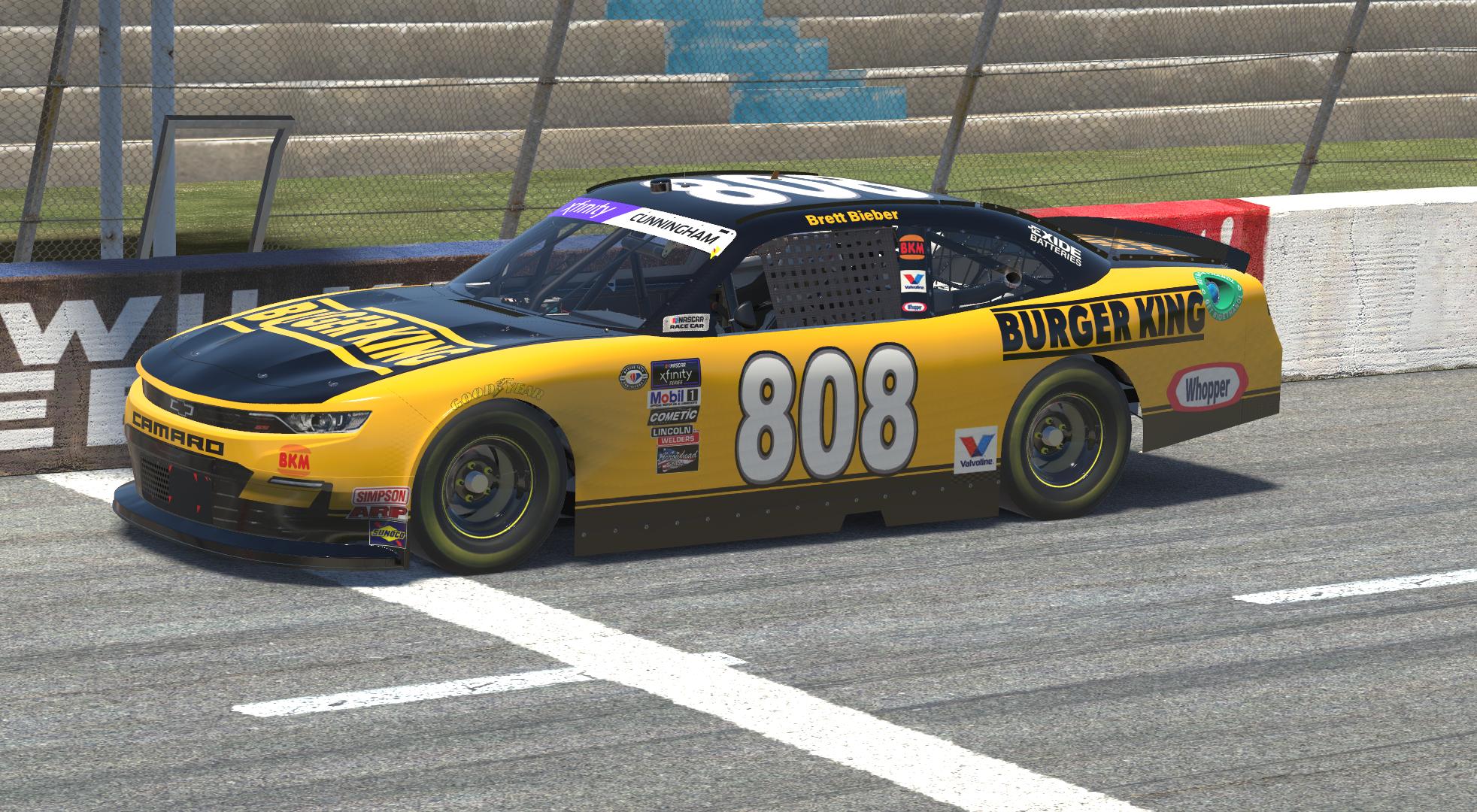 Matt Kenseth throwback for driver Brett Bieber by Daniel D Cunningham ...