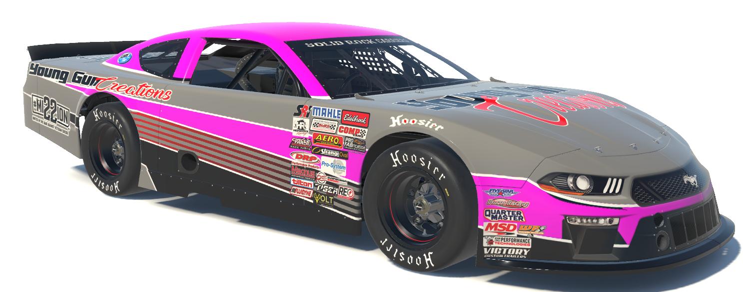 Young gun creations mission 22 ford mustang by Aiden Young - Trading Paints
