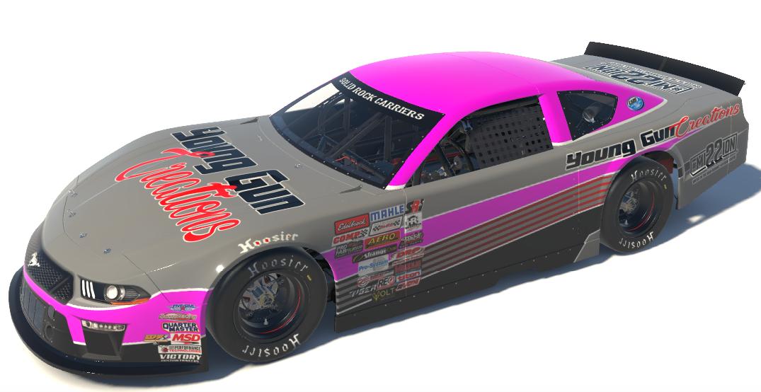 Young gun creations mission 22 ford mustang by Aiden Young - Trading Paints