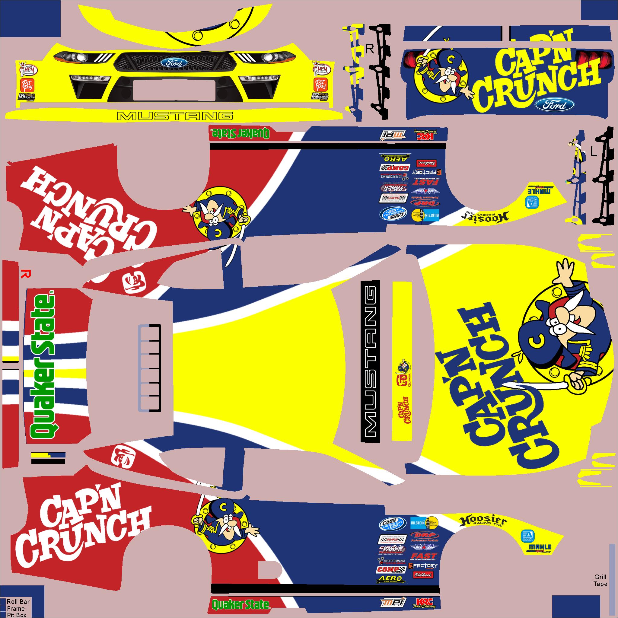 Late Model Cap N Crunch by Clyde Coman - Trading Paints
