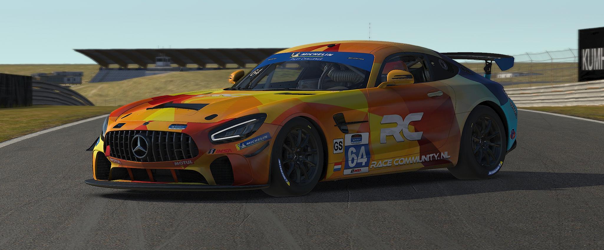 Mercedes-AMG GT4 by RaceCommunity.nl by Raymundo B. - Trading Paints