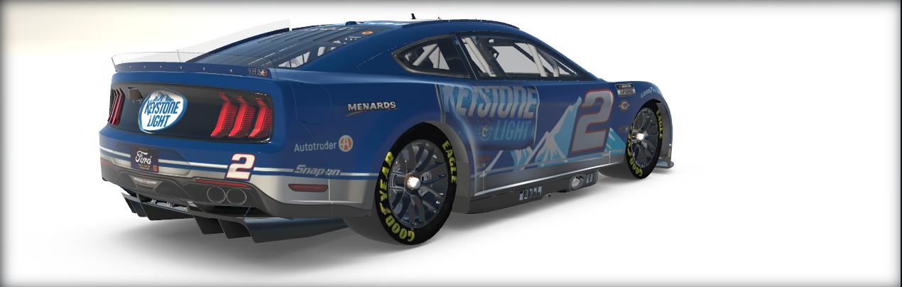 #2 - Austin Cindric - Team Penske - Keystone Light - 2023 Cup Series by ...