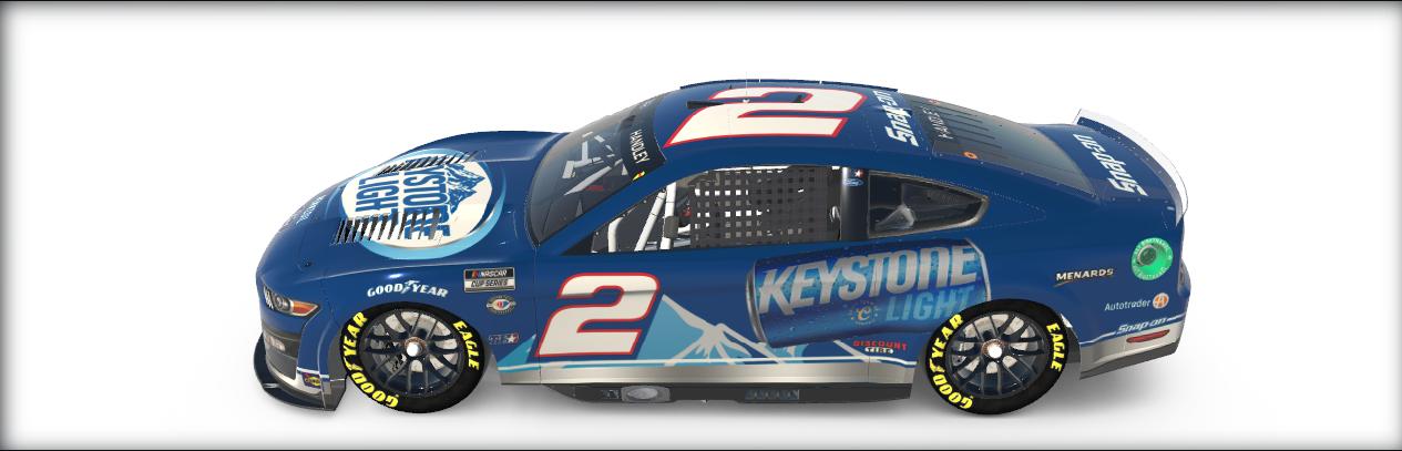 #2 - Austin Cindric - Team Penske - Keystone Light - 2023 Cup Series by ...