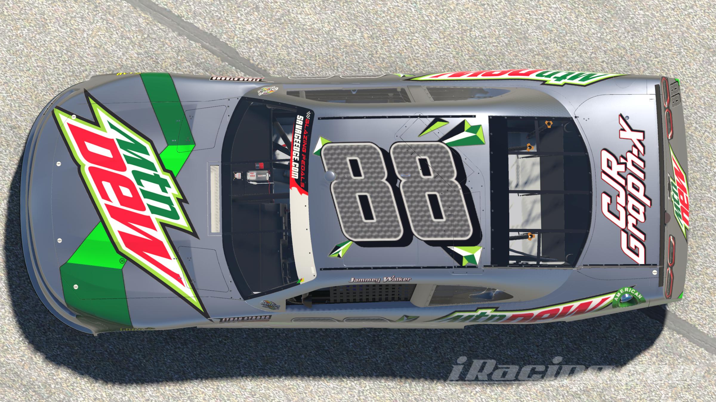 Jammey Dew Silver Xfinity BPL Custom #88 by Corey Rutherford - Trading ...