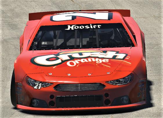 Orange Crush new Late Model by Christopher Rives - Trading Paints