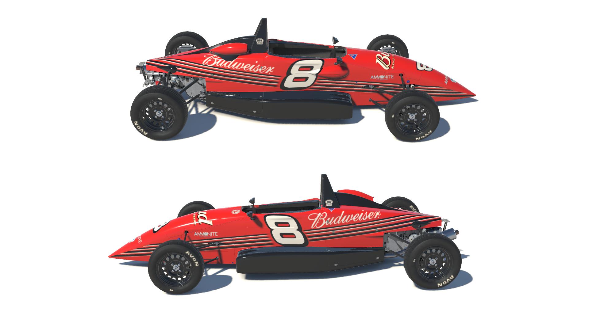 #8 Budweiser RayFF1600 Ralph "Dale" Earnhardt, Jr Edition by Jerry D ...