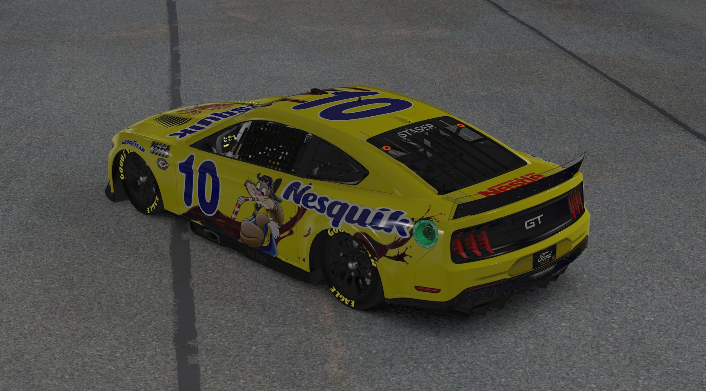 #10 Nesquik Ford by Steve Staser - Trading Paints