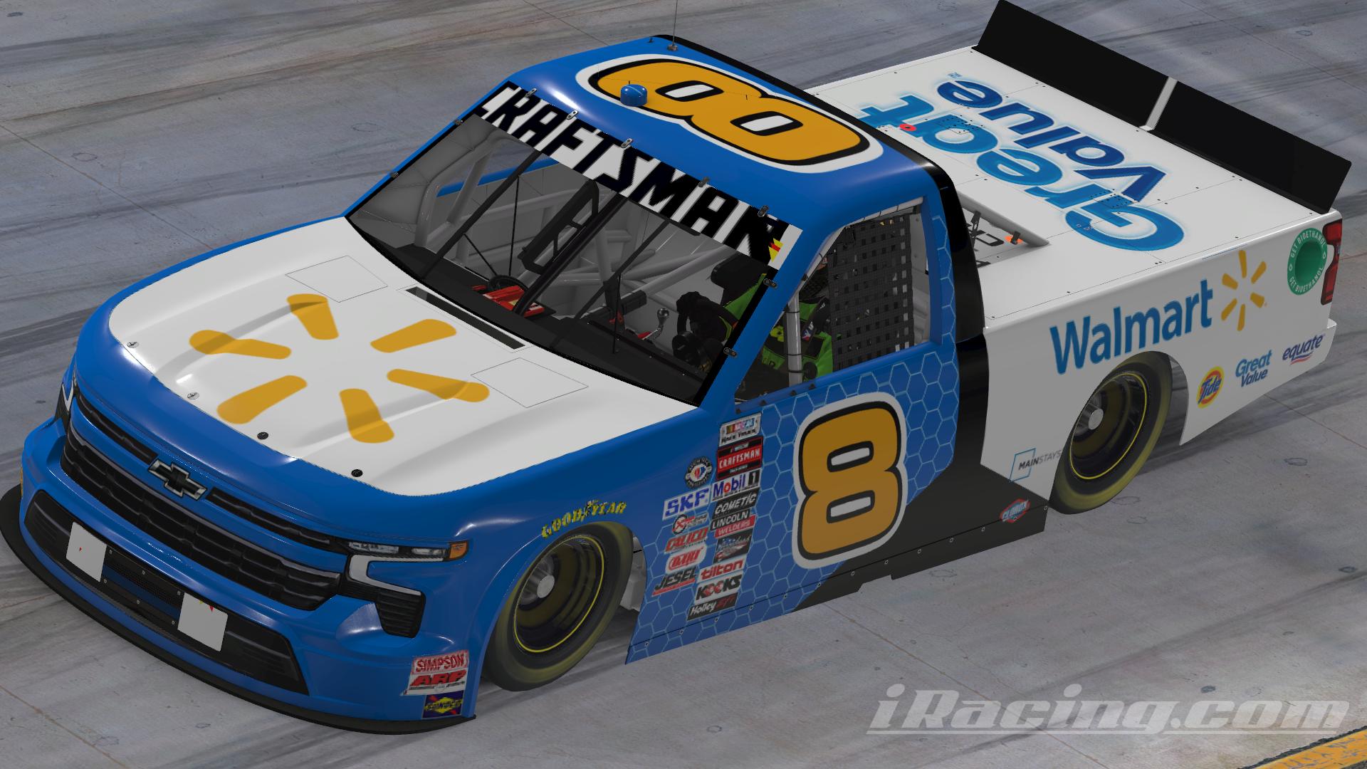 Fictional Walmart Silverado by Emmanuel Santiago - Trading Paints