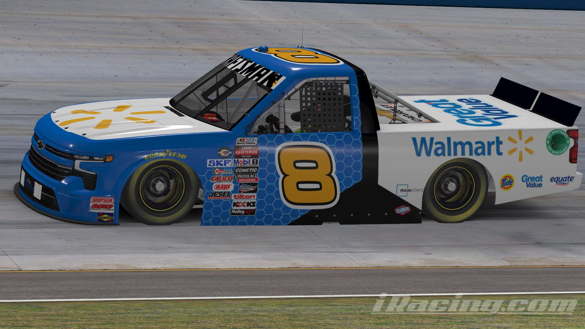 Fictional Walmart Silverado by Emmanuel Santiago - Trading Paints