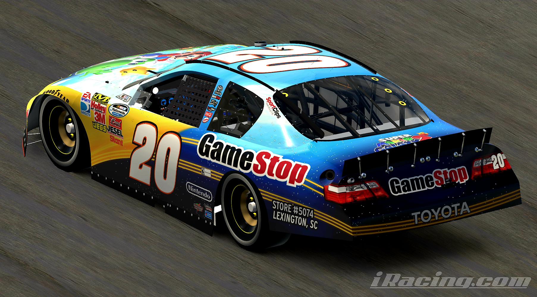 GameStop / Super Mario Galaxy - Toyota Camry by Oscar Enriquez ...