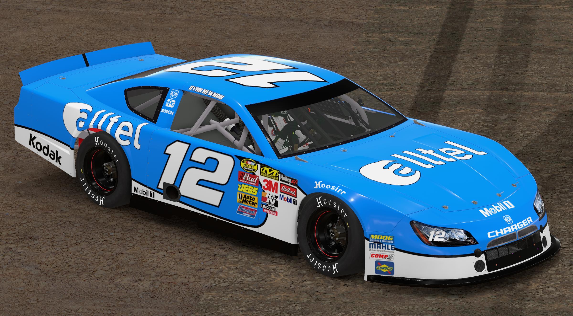 2007 Ryan Newman #12 Alltel Late Model Stock Scheme by Tim Rogers ...