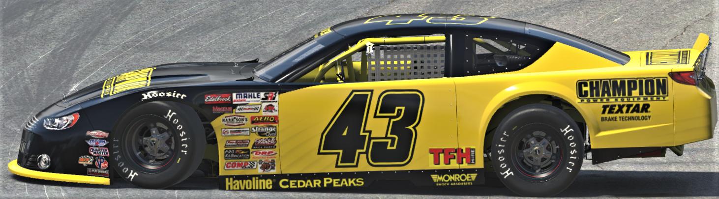 CHAMPION Power Equipment Late Model by Christopher Rives - Trading Paints