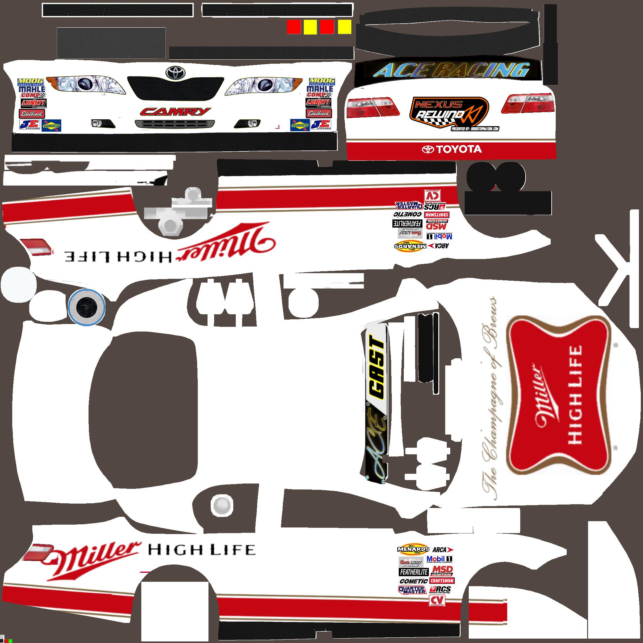 ROBERT GAST NEXUS REWIND CAR by Stephen Downton - Trading Paints