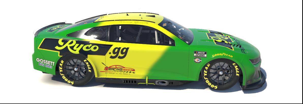 Tommy Gossett Ryco Performance Cole Trickle Throwback Nextgen (NO ...