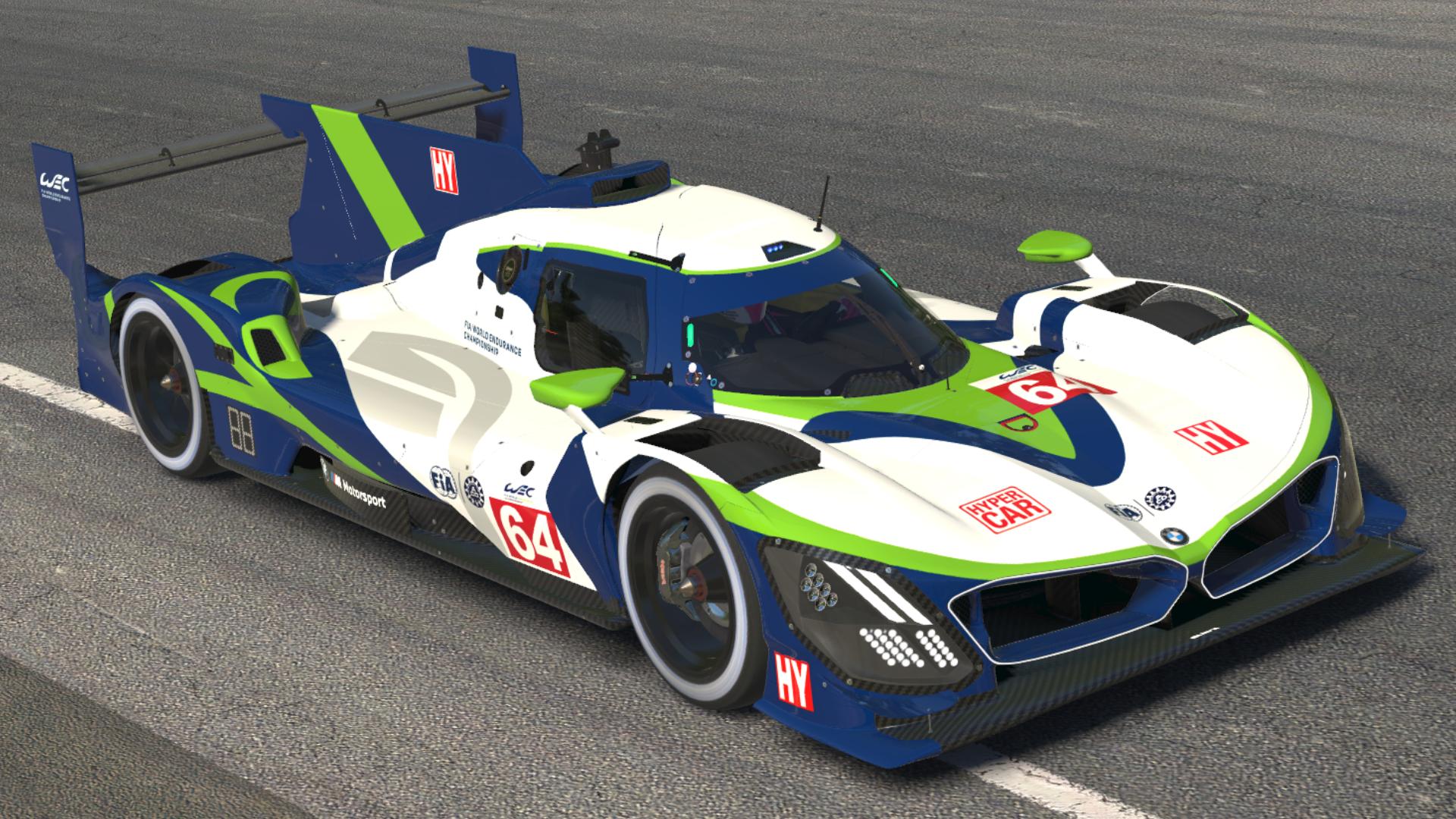 FIA WEC BMW M Hybrid V8 LMDh by Jasper De Jong - Trading Paints
