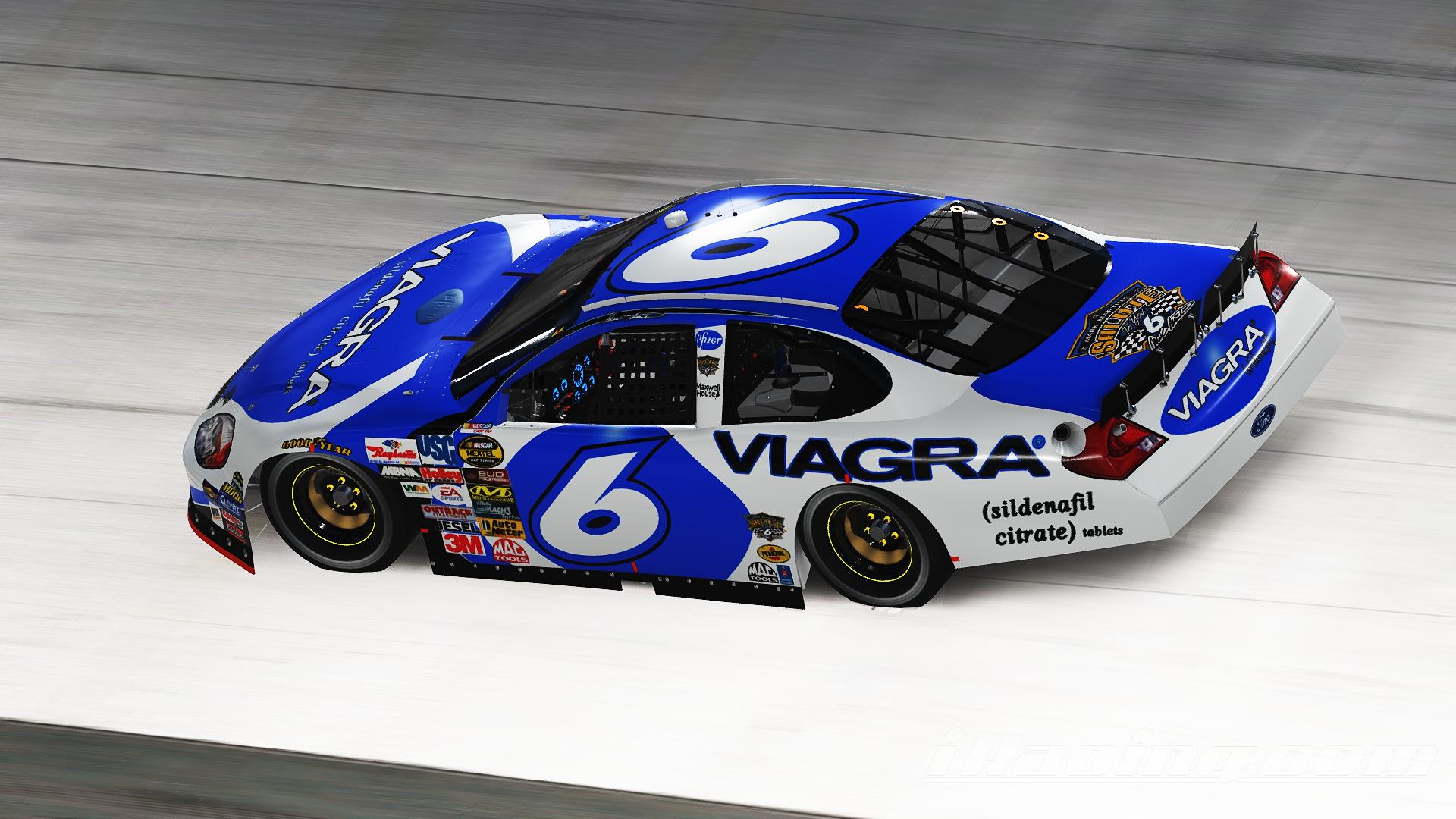 Mark Martin 2005 Viagra Alternate White by Maximus Molina - Trading Paints