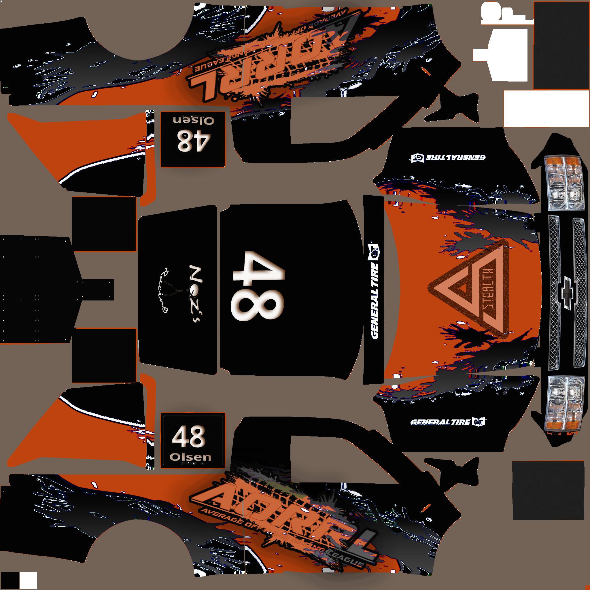 Cory Olsen 48 by Corey Skiles - Trading Paints