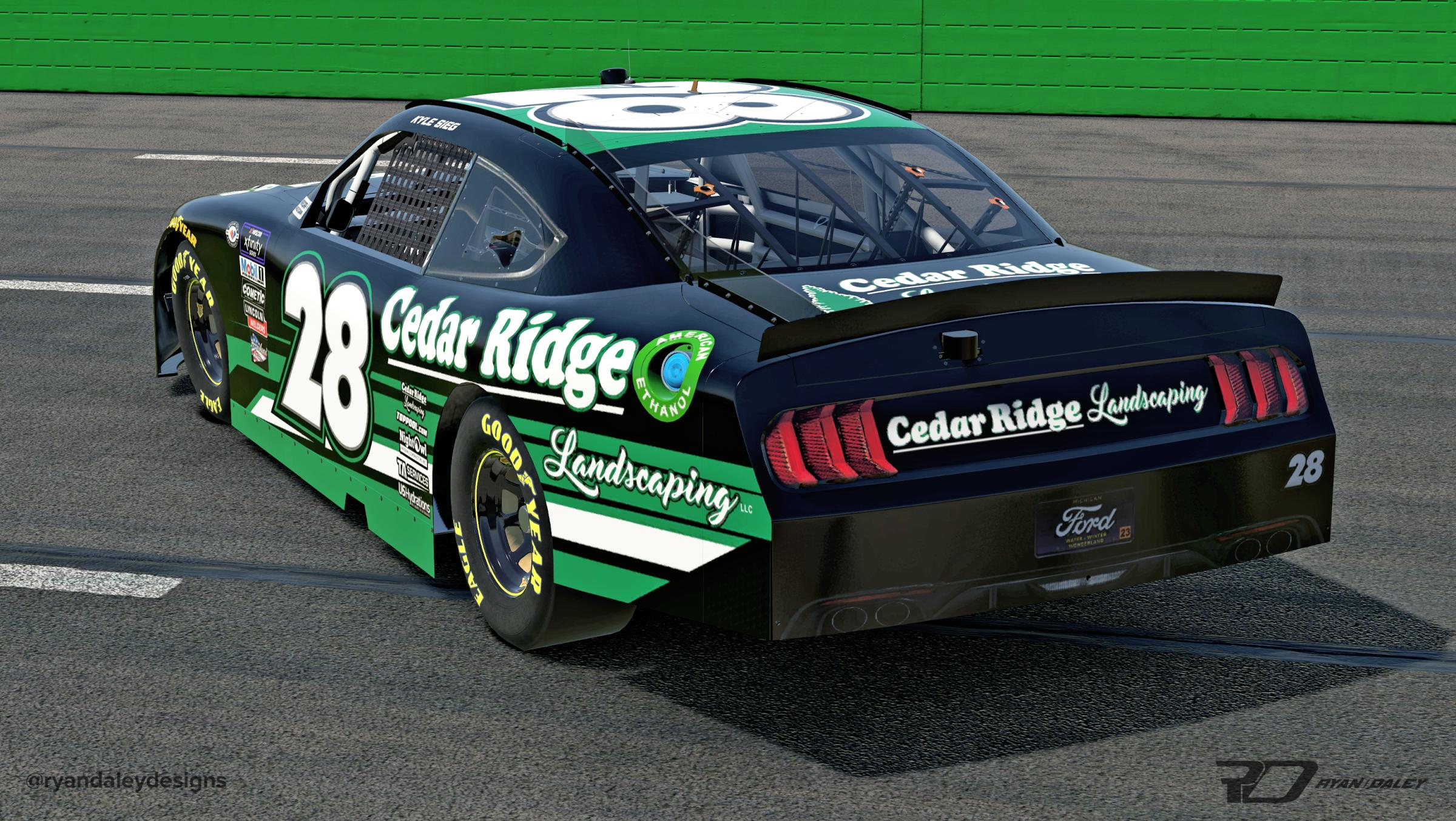 Official 2023 #28 Kyle Sieg Cedar Ridge No Numbers by Ryan Daley ...