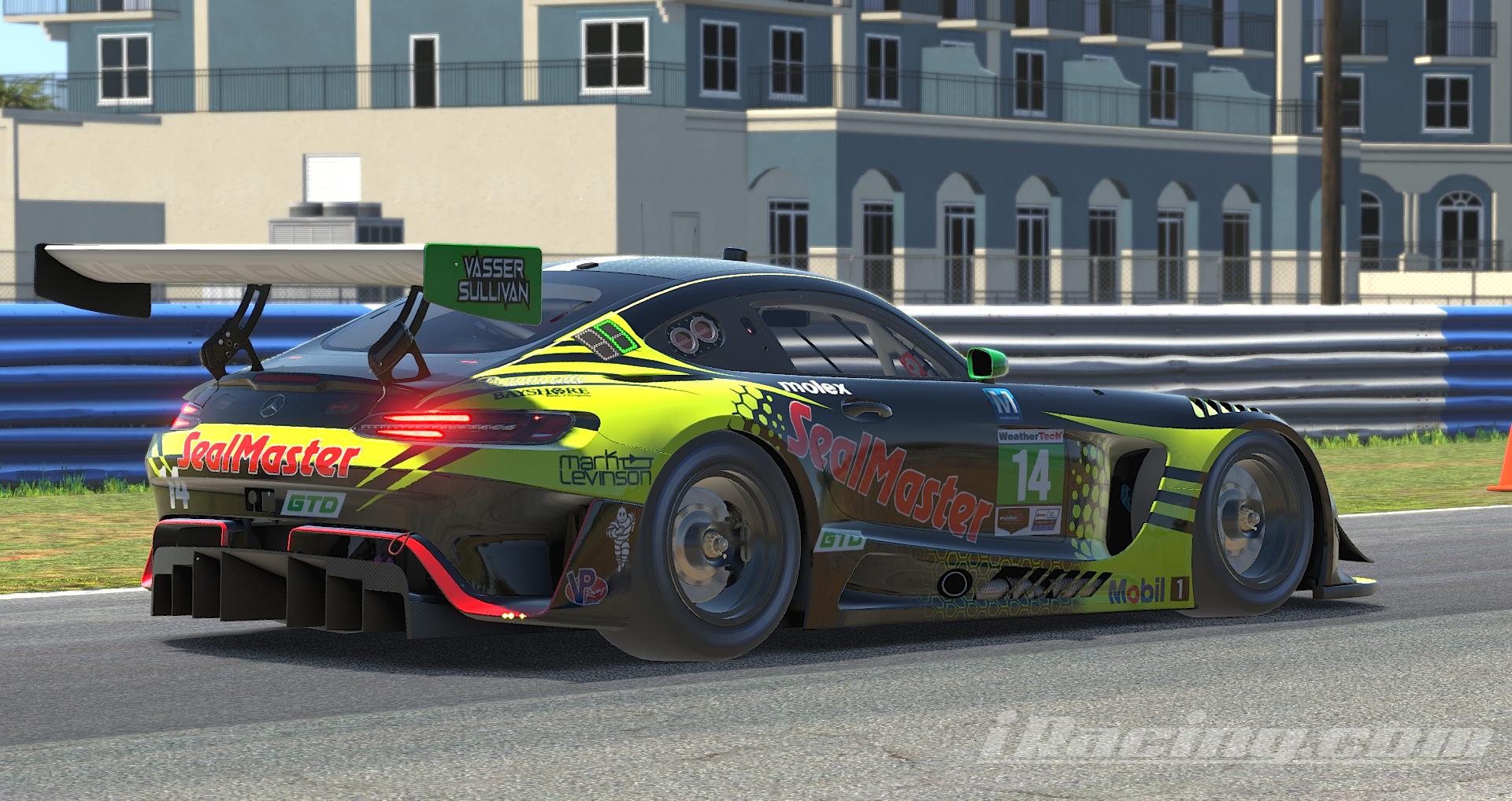 Vasser Sullivan Mercedes GTD (2023 Version) by Elijah Travis - Trading ...