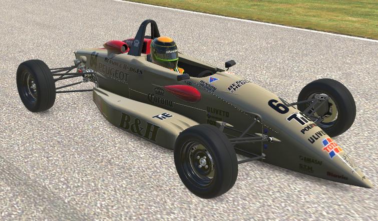 Formula Ford 1996 Jordan 196 by Matthew Ponto - Trading Paints