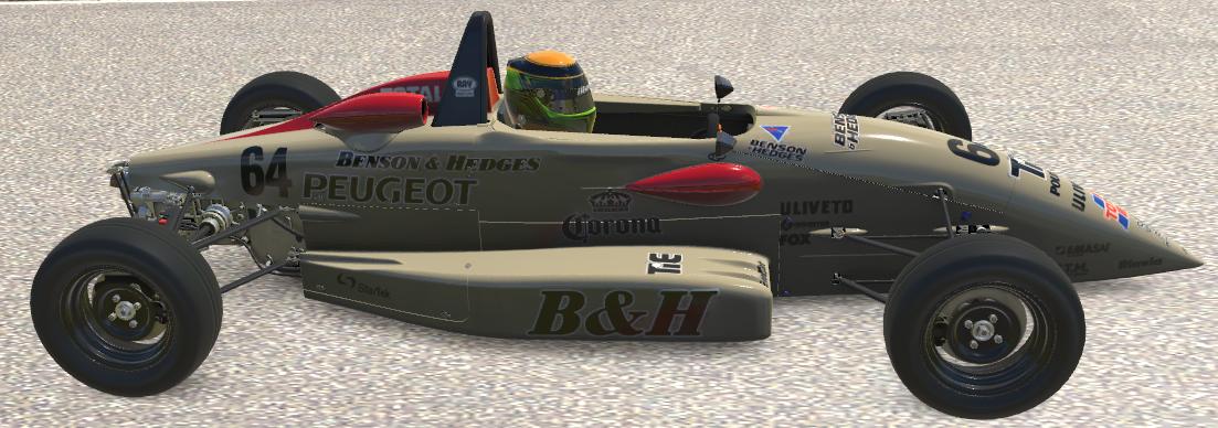 Formula Ford 1996 Jordan 196 by Matthew Ponto - Trading Paints