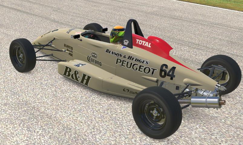 Formula Ford 1996 Jordan 196 by Matthew Ponto - Trading Paints