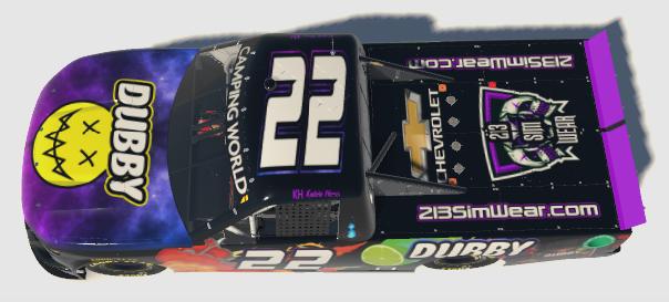 Kaleb Hess #22 Dubby LPM Silverado by Logan Lacks - Trading Paints