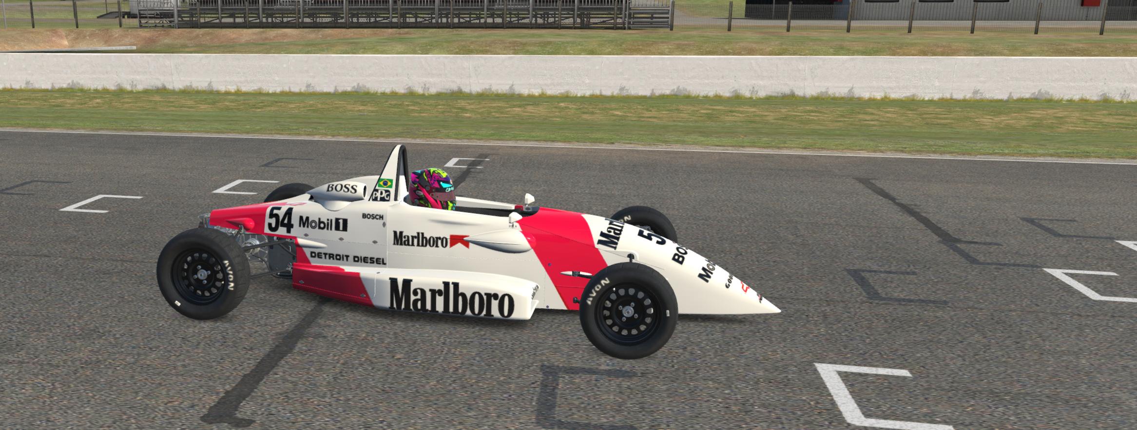 Ayrton Senna 1992 Indycar by Stuart Crawford - Trading Paints