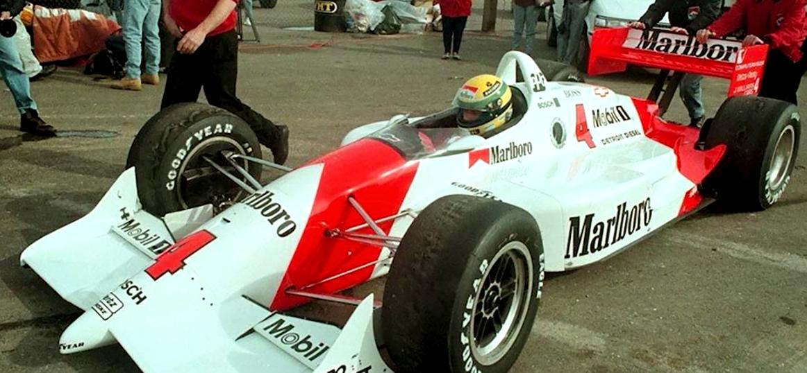 Ayrton Senna 1992 Indycar by Stuart Crawford - Trading Paints