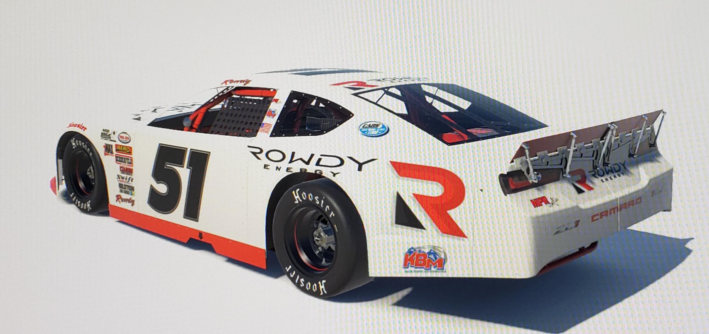 Rowdy CARS Late Model by Mike Monroe2 - Trading Paints