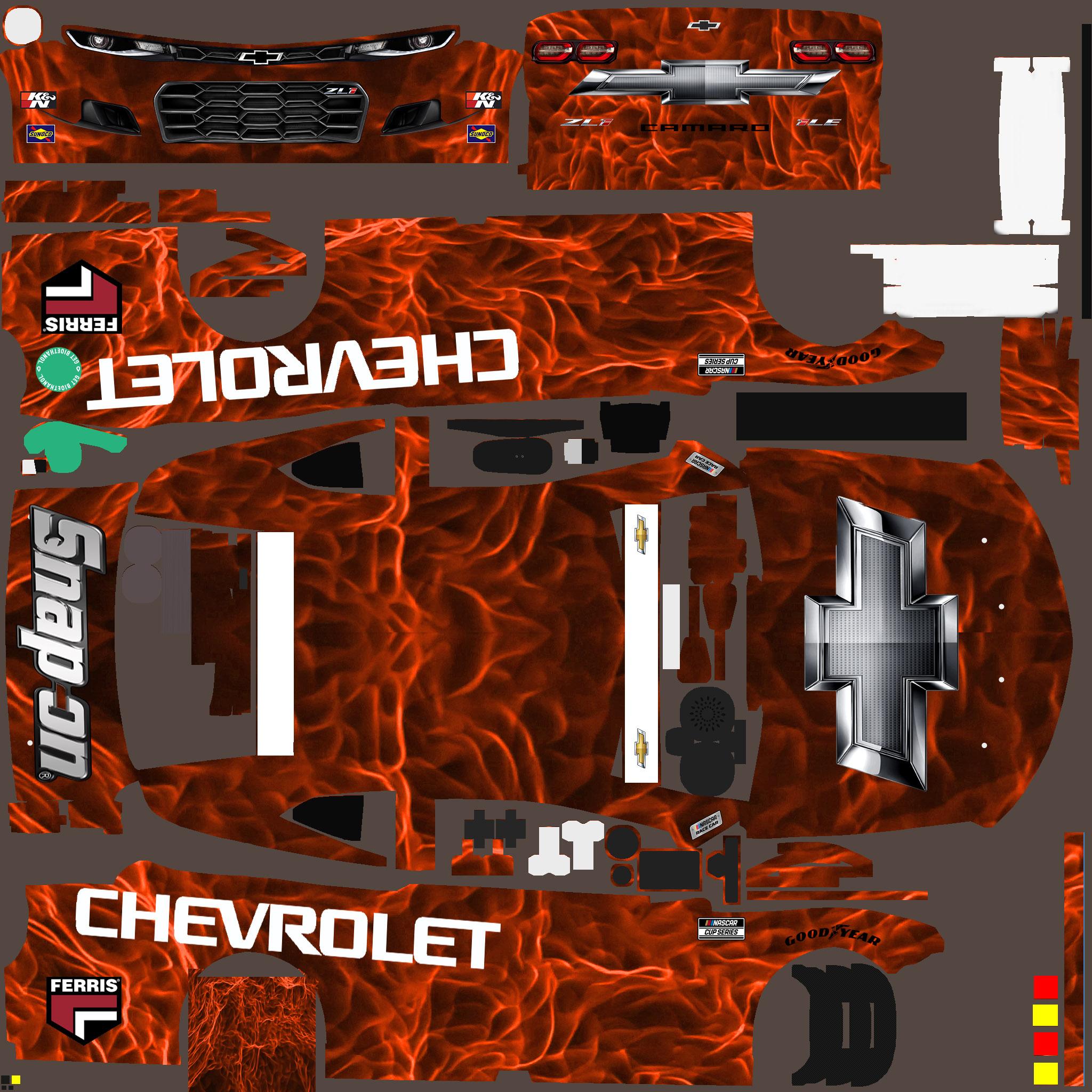 Chevrolet Camaro ZL1 Gen 6 by LaBarr Thomas - Trading Paints