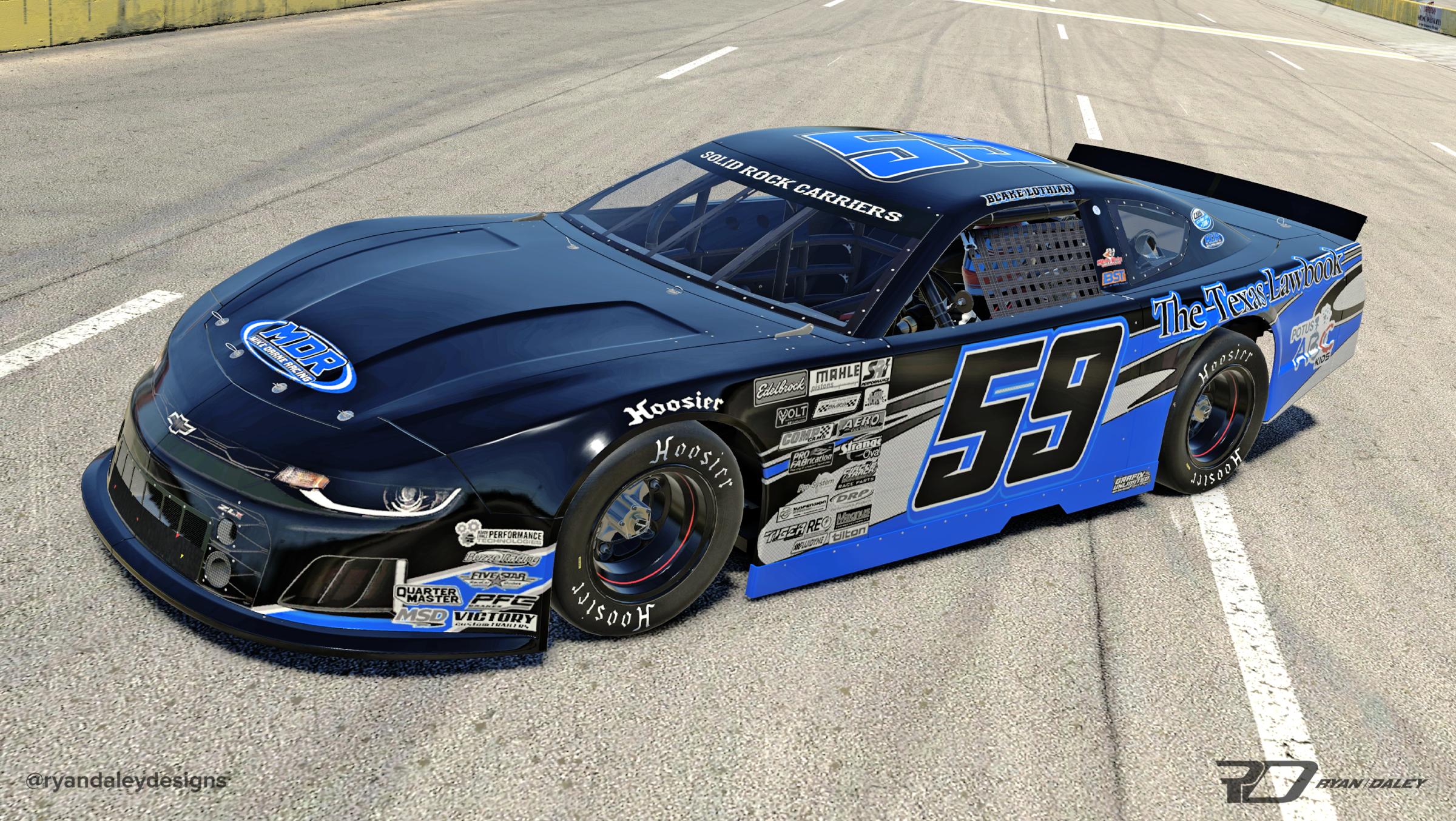 2023 #59 Blake Lothian CARS Tour With Numbers by Ryan Daley - Trading ...