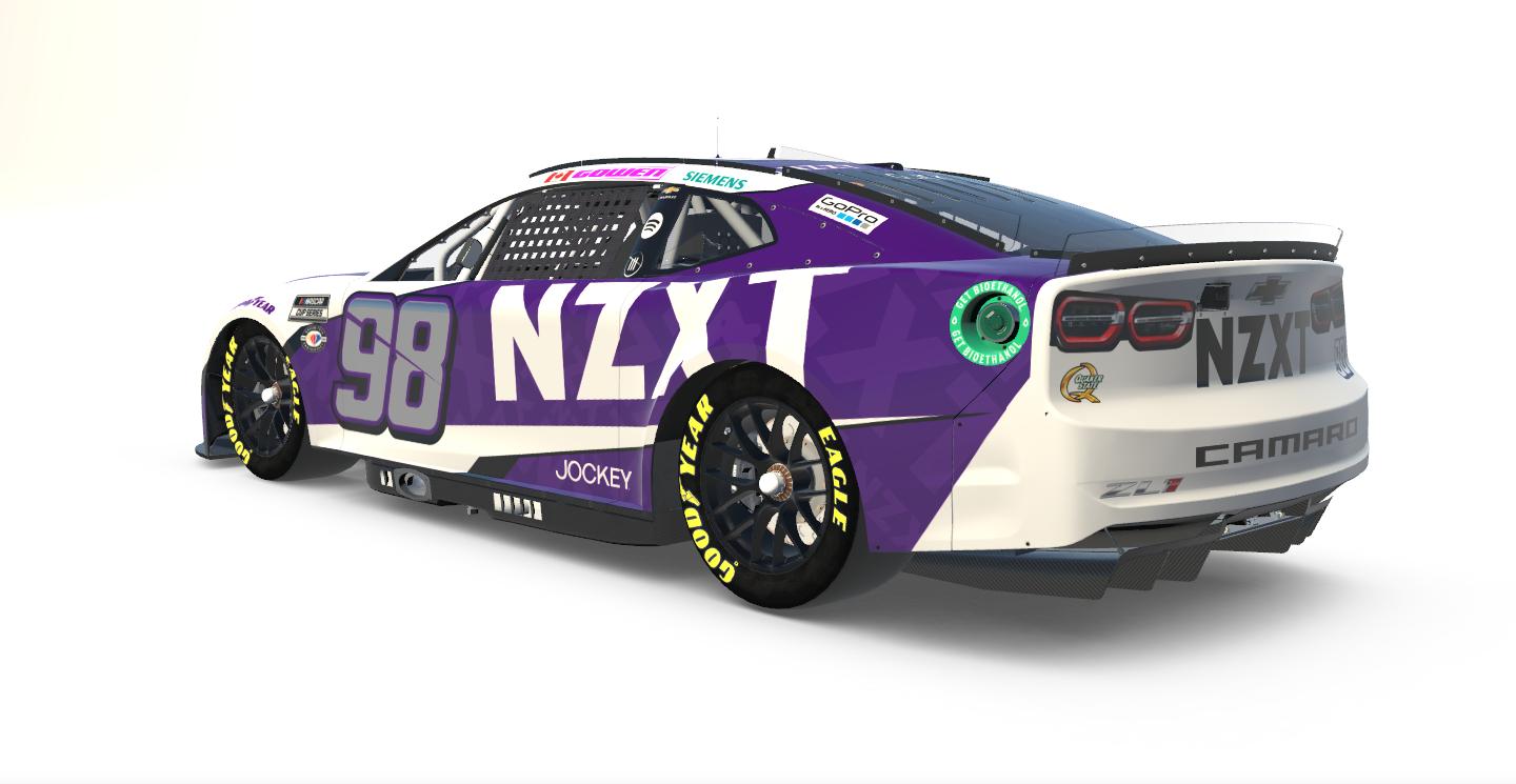 GOWEN Trackhouse Racing NZXT NEW iRacing Series Cup concept (Custom #98 ...