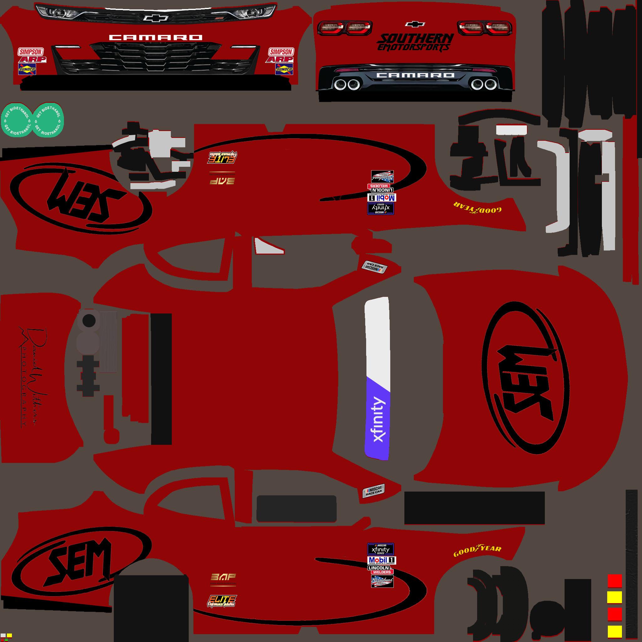 Chevrolet Camaro Class B 2019 dans 2023 xfin sem copy by Dan Withers ...