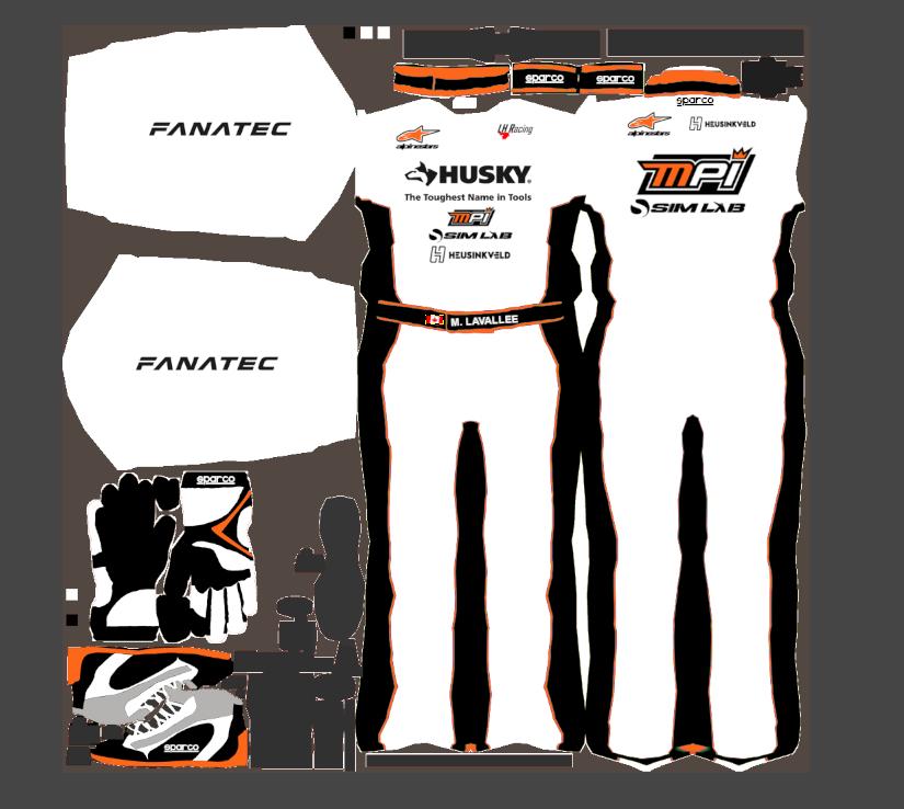 2023 Husky MPI SimLab Suit by Matthew Lavallee - Trading Paints
