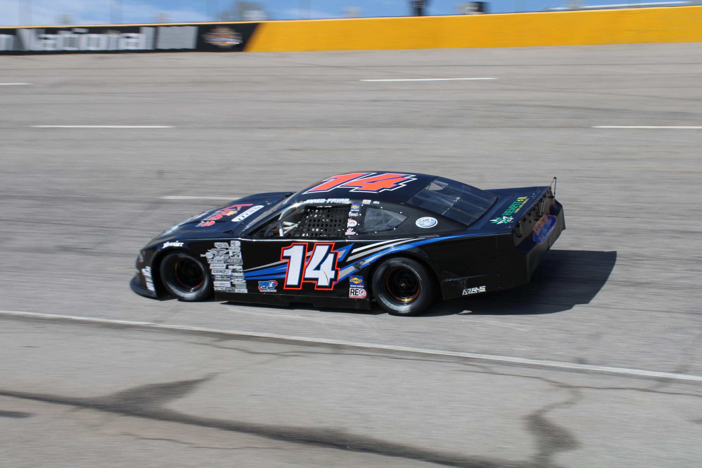 2023 #14 Jared Fryar CARS Tour With Numbers by Ryan Daley - Trading Paints