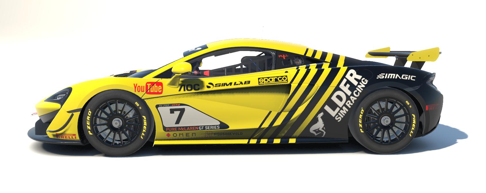 LDFR Sim Racing Official 570S GT4 Livery by Lorenzo Di Francescantonio ...