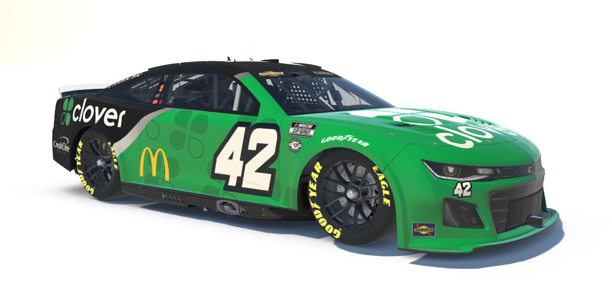 Kyle Larson 2019 Clover Chevy Next Gen by Jeran K. - Trading Paints