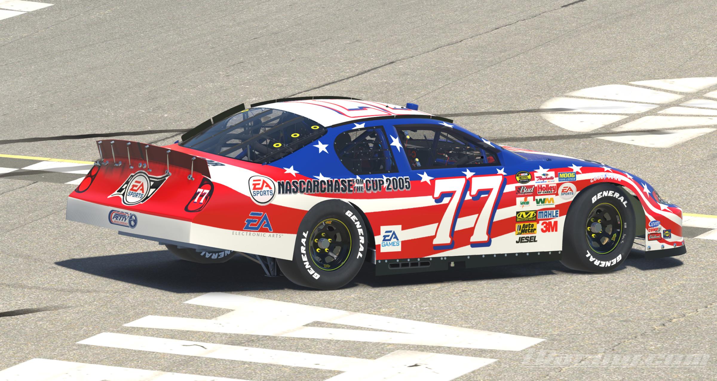 NASCAR 2005 Chase for the Cup car Sim Stamped by Kyle Carpenter ...