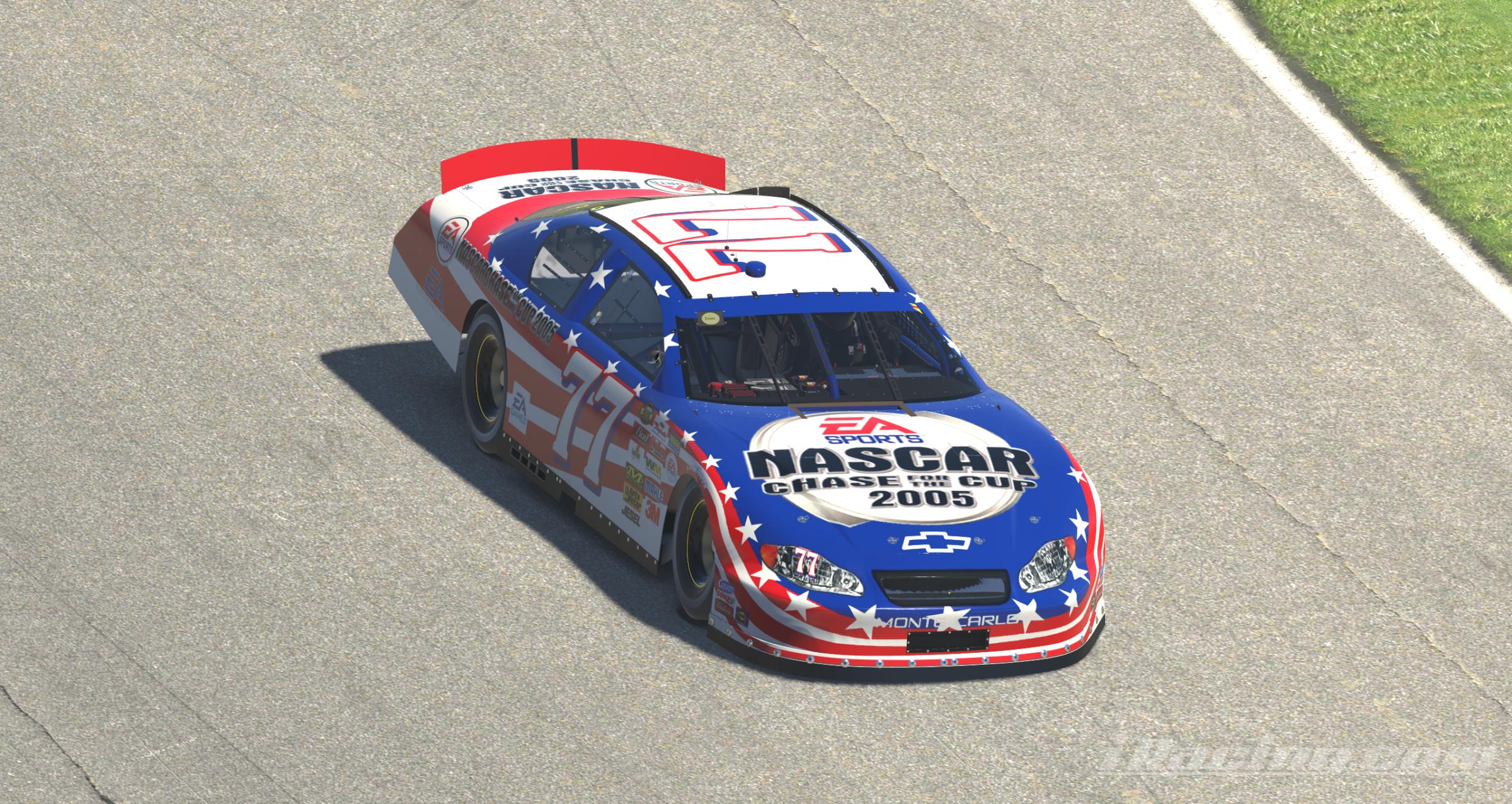 NASCAR 2005 Chase for the Cup car Sim Stamped by Kyle Carpenter ...
