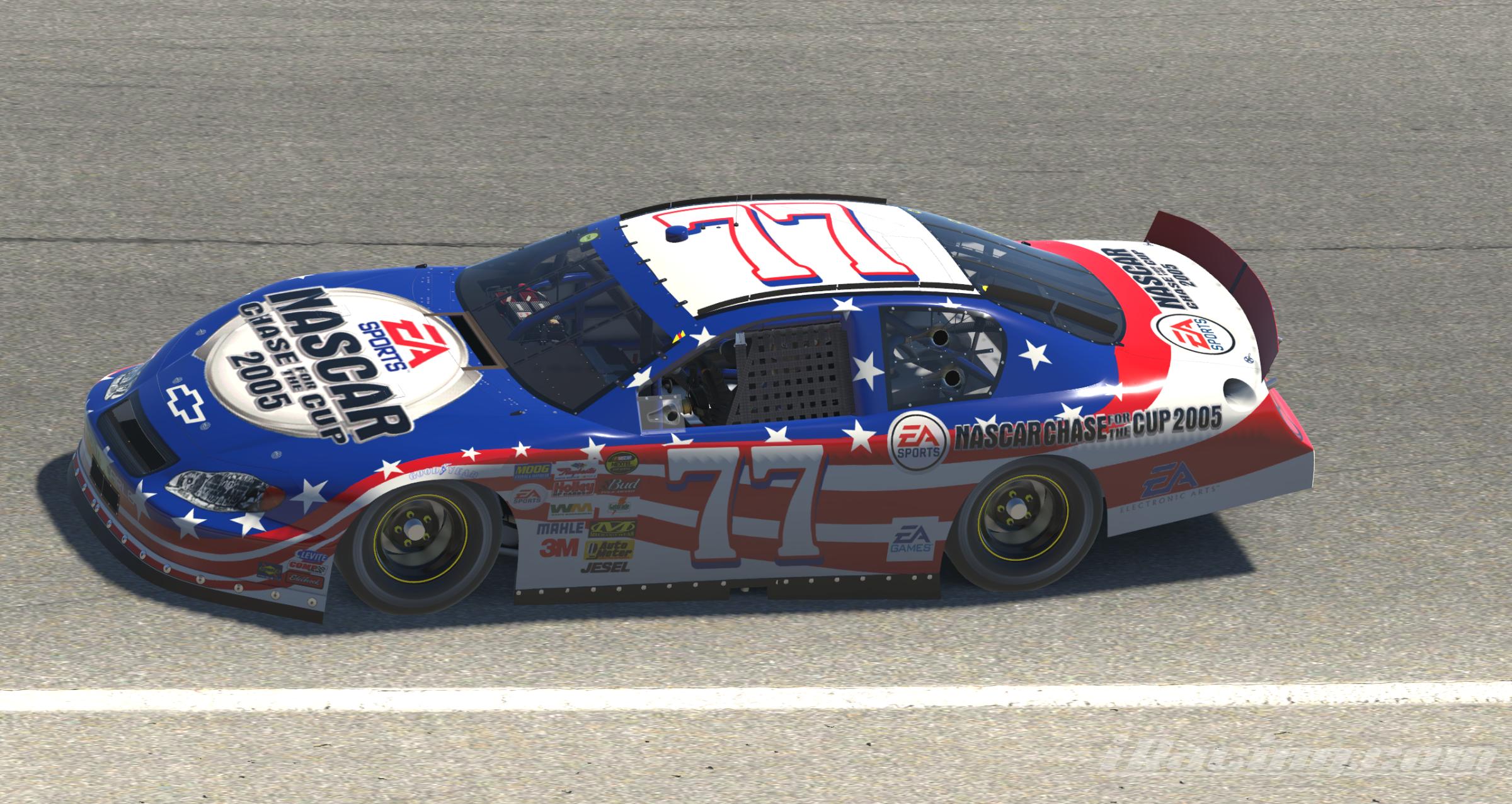 NASCAR 2005 Chase for the Cup car Sim Stamped by Kyle Carpenter ...