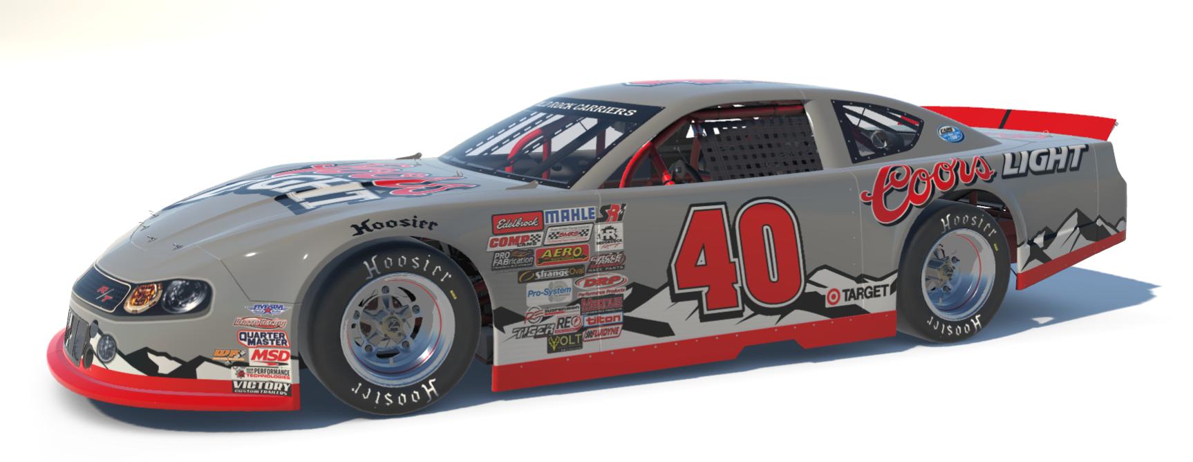 Sterling Marlin Coors Light Late Model by Christopher F. - Trading Paints