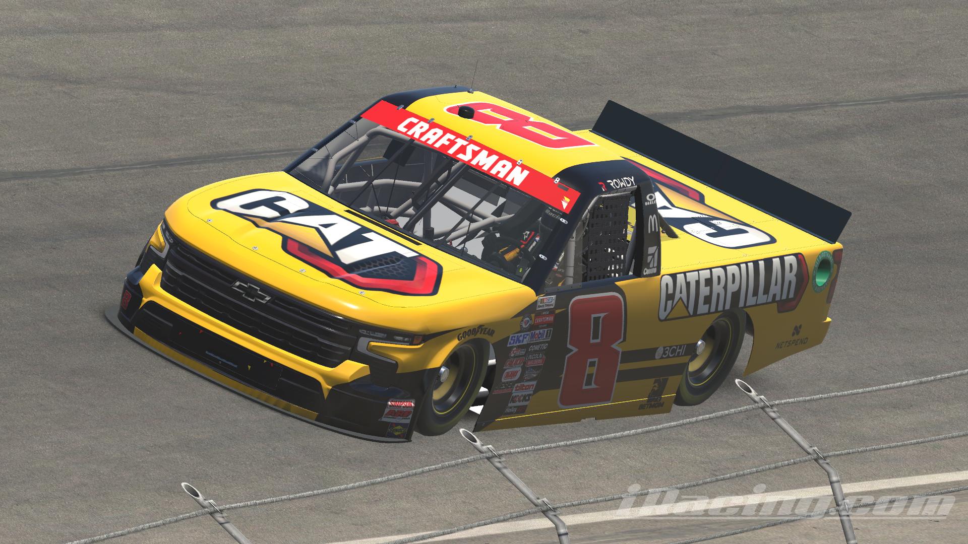 2023 Kyle Busch #8 Caterpillar Silverado Concept by Ardell Allen ...