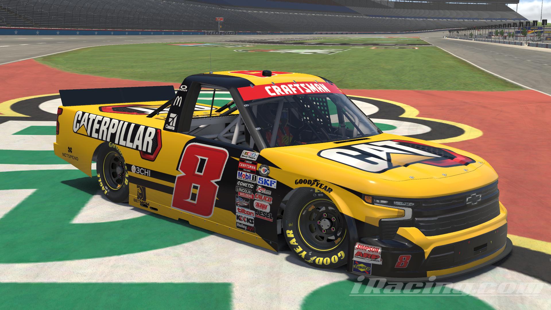2023 Kyle Busch #8 Caterpillar Silverado Concept by Ardell Allen ...