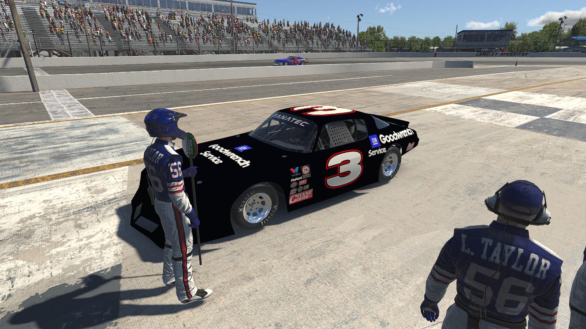 Earnhardt Jet Black by Darrell Y. - Trading Paints