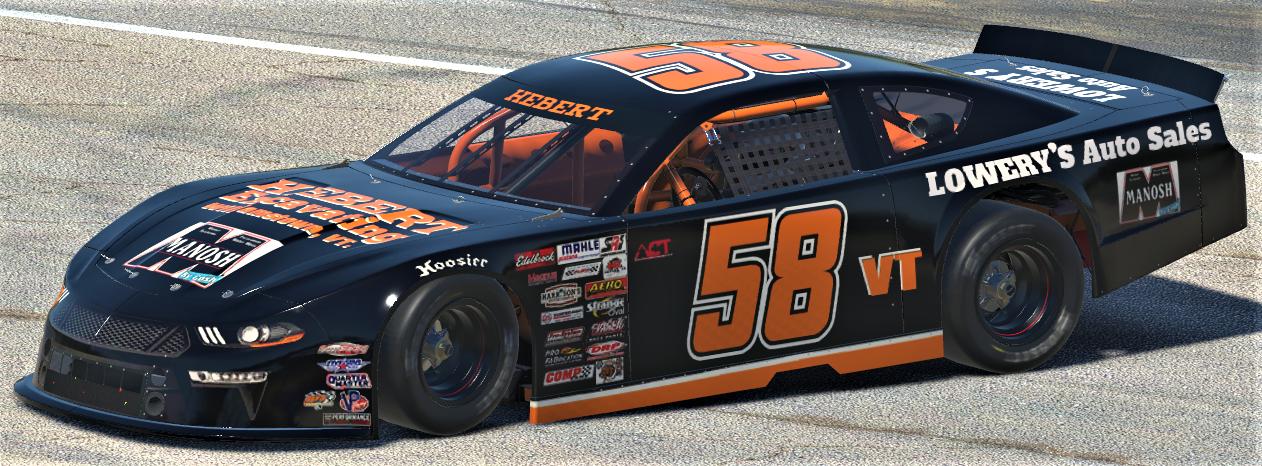 Jimmy Heberts ACT Late Model by Christopher Rives - Trading Paints