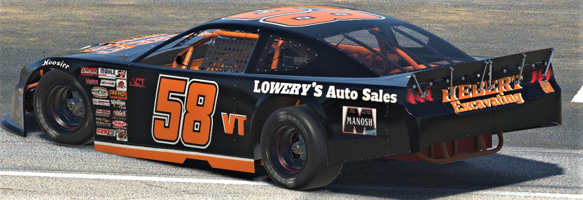 Jimmy Heberts ACT Late Model by Christopher Rives - Trading Paints