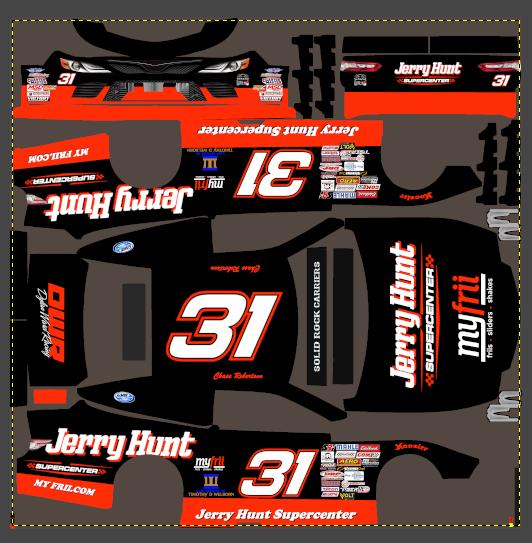 Chase Robertson Jerry Hunt LM Stock 31 by Brant Mickel - Trading Paints